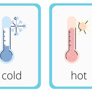 Weather + Seasons Flashcards - Morning Time Learning Weather - Set of ...