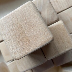 Smoothly Sanded Blank Maple Wooden Blocks DIY Decorate - Etsy