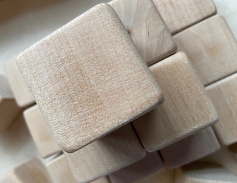 Smoothly Sanded Blank Maple Wooden Blocks DIY Decorate - Etsy