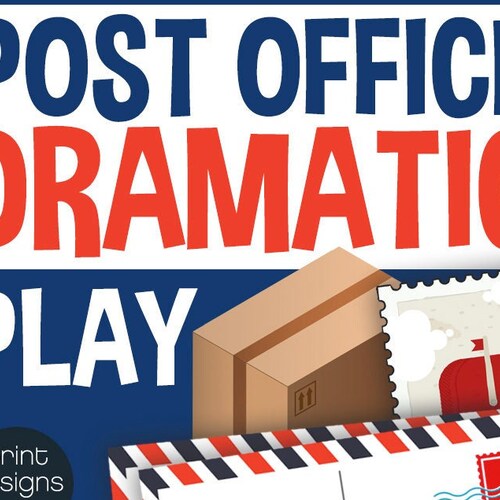 Dramatic Play Post Office for Preschool Kindergarten First - Etsy