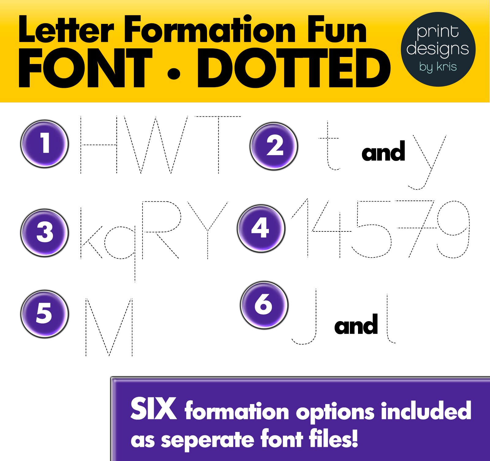 Tracing Font • Letter Formation Font • Writing Letters Font • Preschool ...