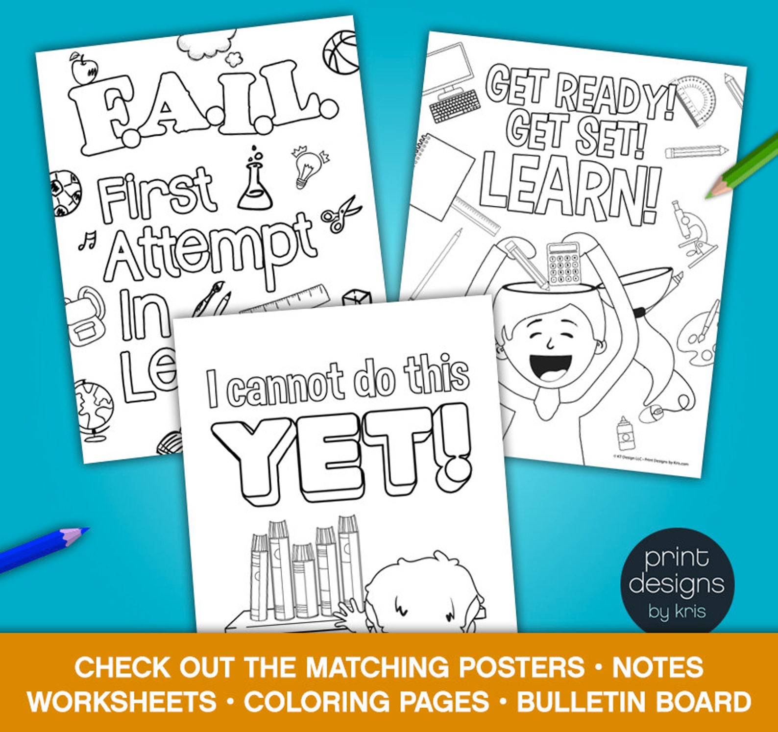 Growth Mindset Coloring Pages Growth Mindset Coloring Pages Growth ...