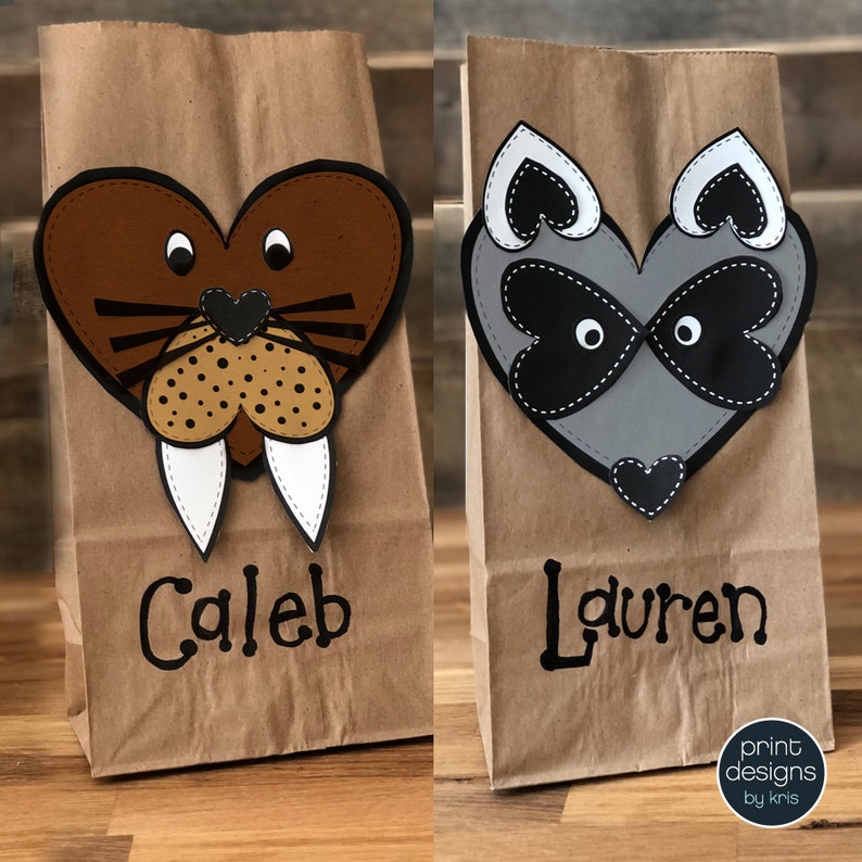 Valentine's Day Craft and Card Holder BUNDLE for Kindergarten, First ...
