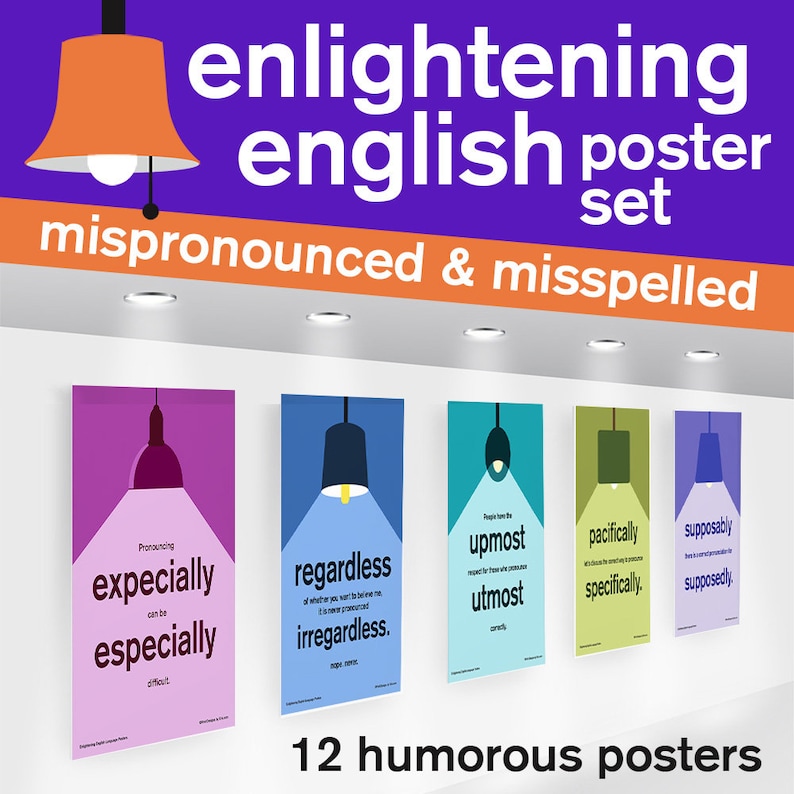 High School Posters • Middle School Posters • English Grammar ...