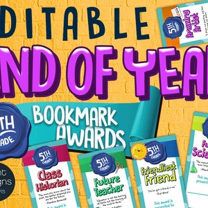 End of Year Student Awards Student Superlatives Student | Etsy