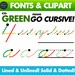 Cursive Fonts for Schools: Dyslexic Font Assistance, KTD Green Means Go ...