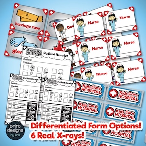 Dramatic Play Hospital - Doctor for Preschool, Kindergarten, First ...