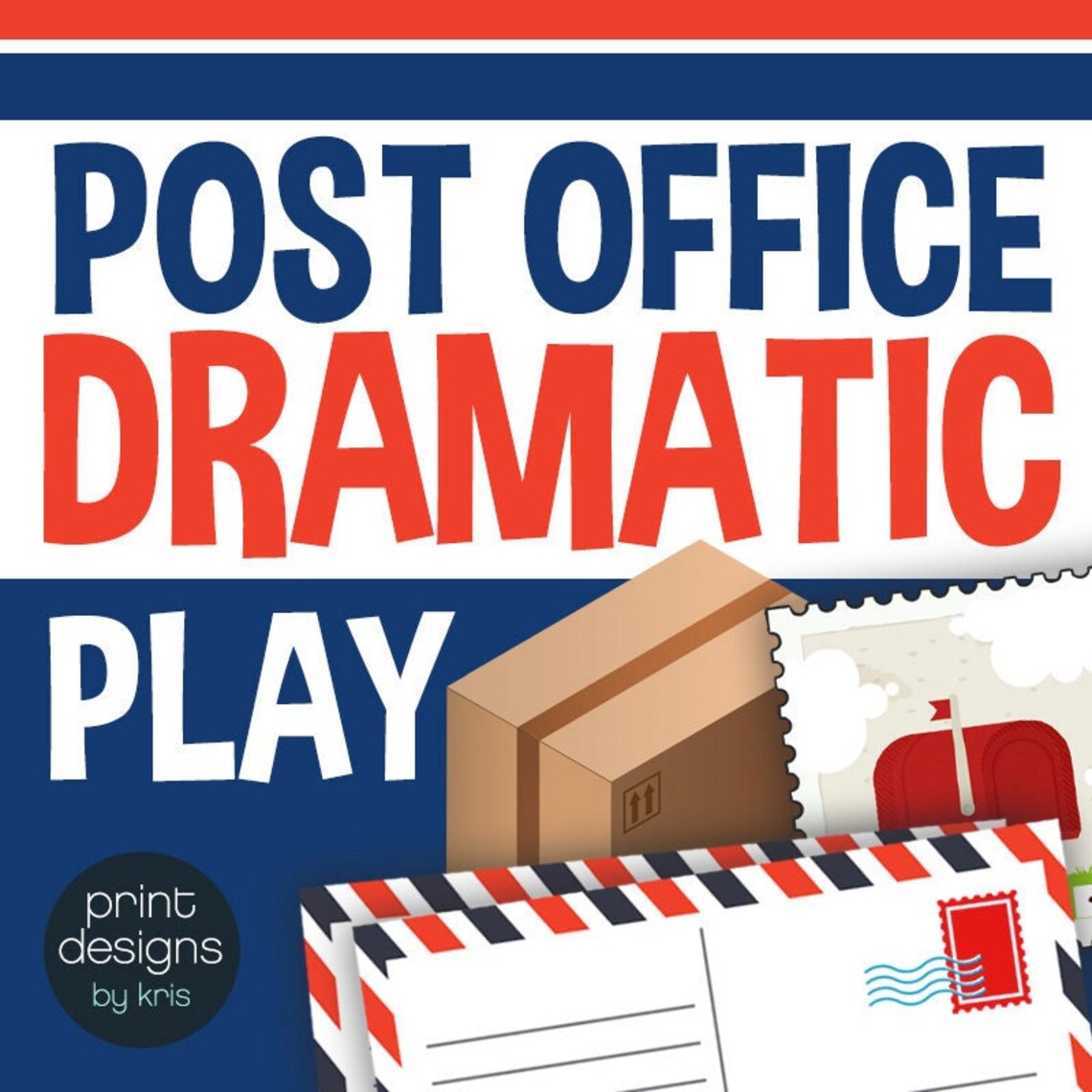 Dramatic Play Post Office for Preschool Kindergarten First - Etsy