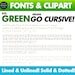 Cursive Fonts for Schools: Dyslexic Font Assistance, KTD Green Means Go ...