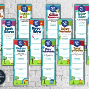 End of Year Student Awards • Student Superlatives • Student Bookmarks ...