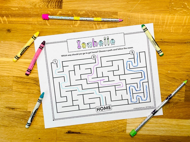 Name Activities for Preschool and Kindergarten - Teaching Activity for ...