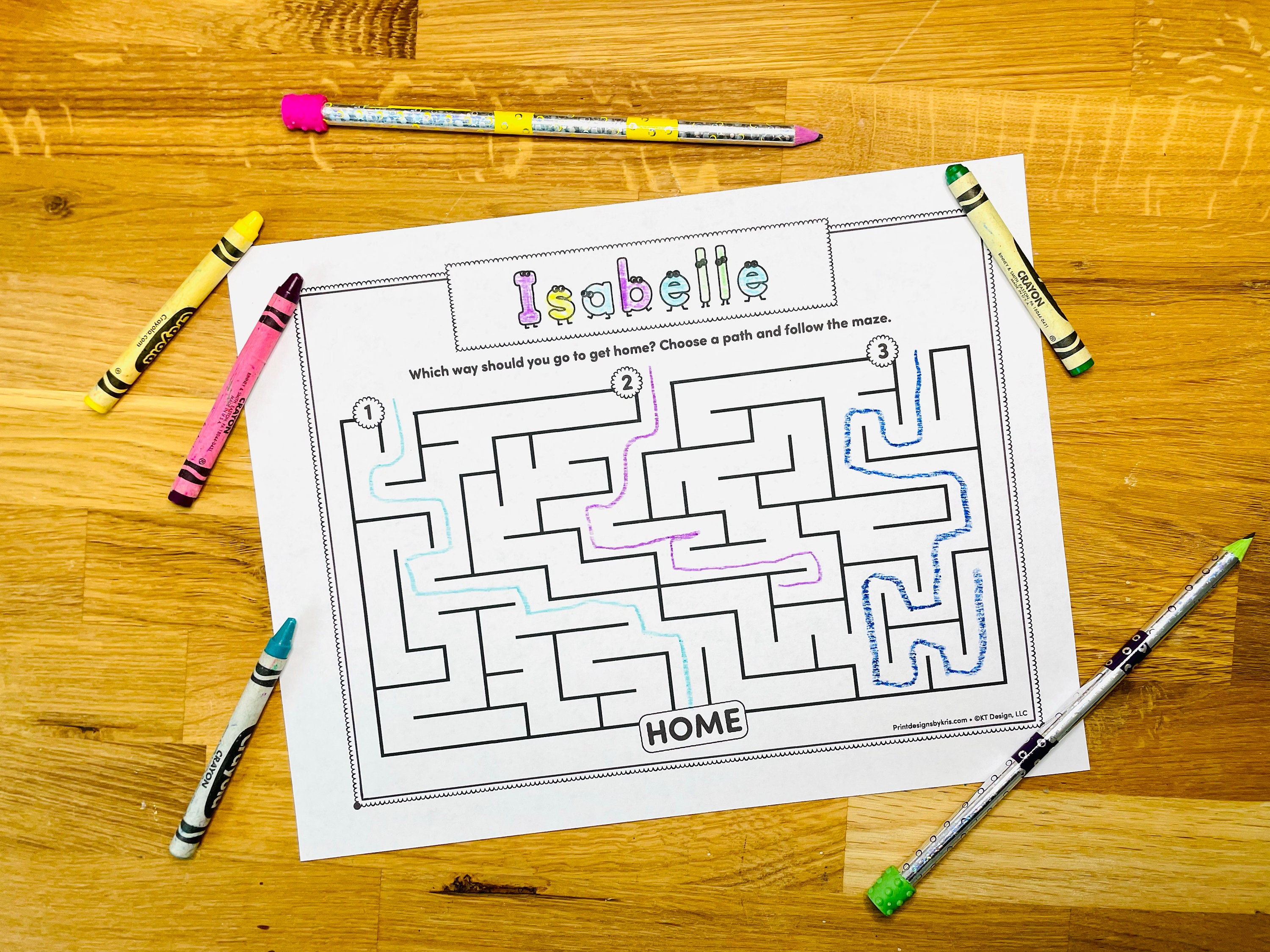 Name Activities for Preschool and Kindergarten - Teaching Activity for ...