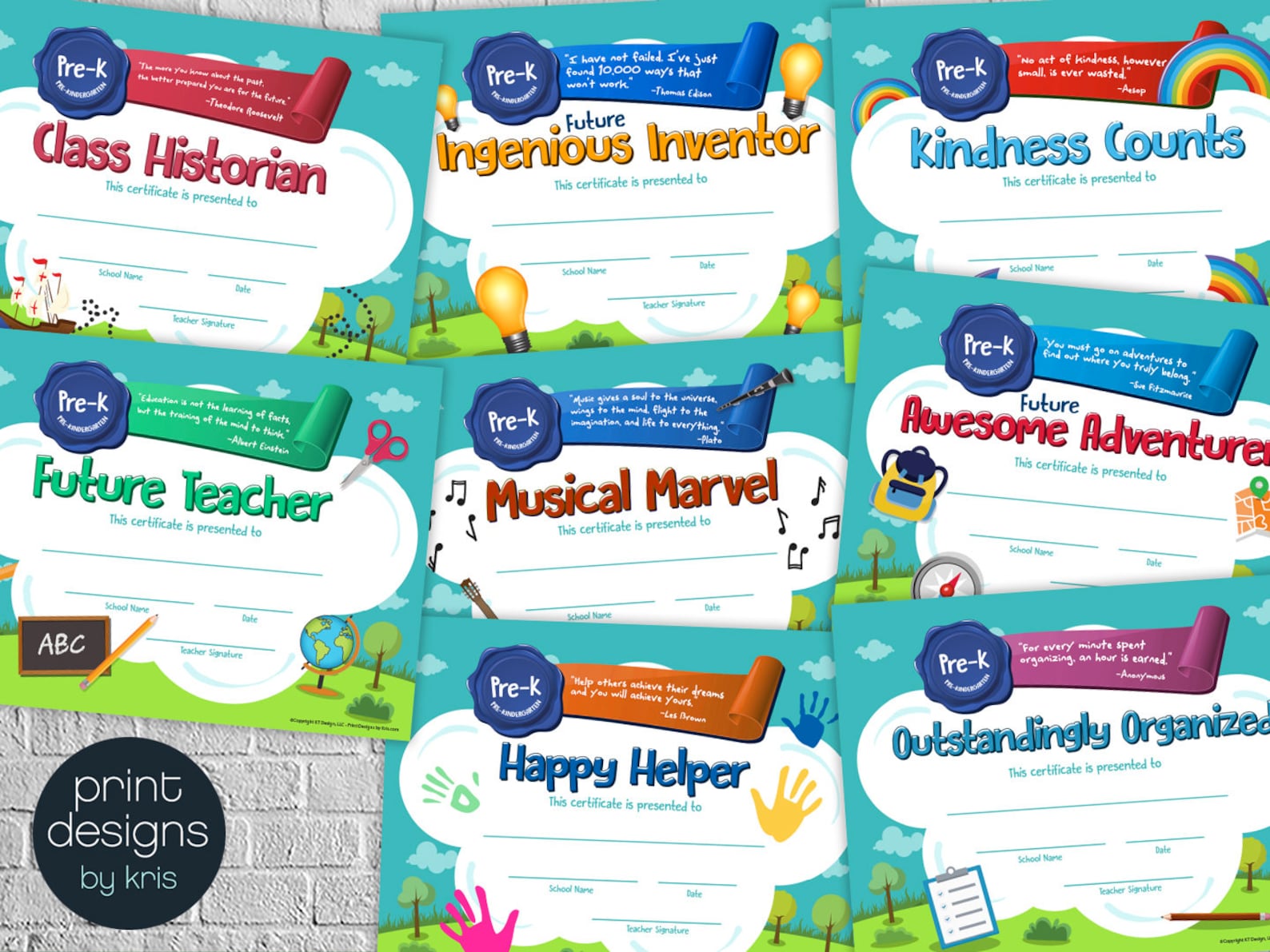 End of Year Student Awards • Pre-kindergarten • Student Awards ...