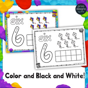 Playdoh Number Mats Play Dough Number Mats Learn Numbers - Etsy