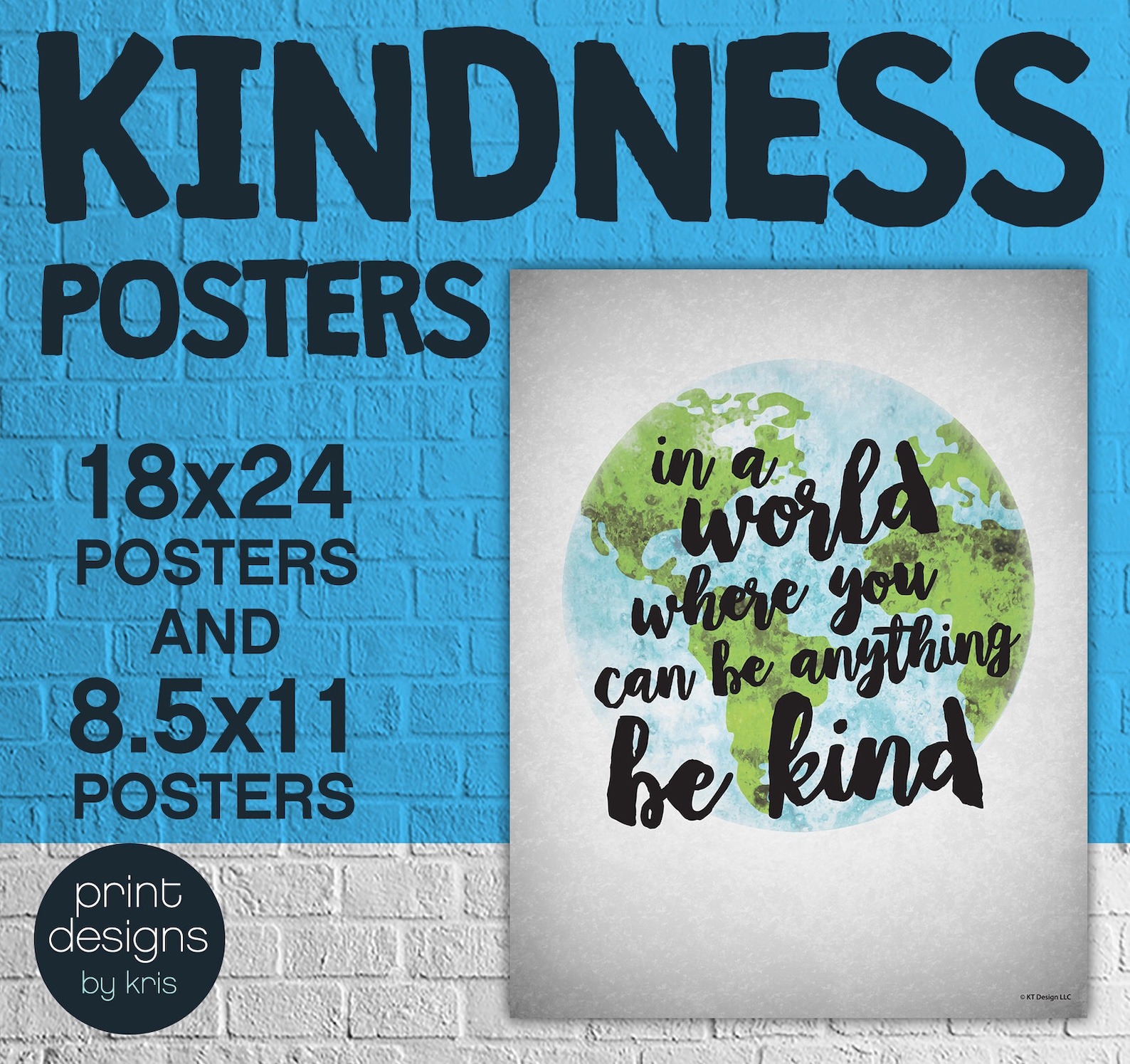 Kindness Posters • Classroom Posters • Teaching Kindness • Classroom ...