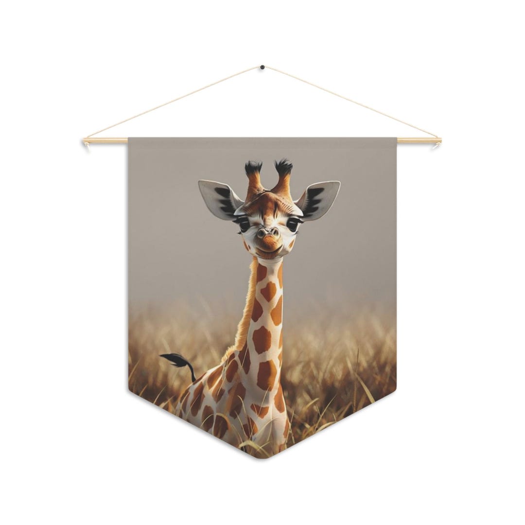 Pennant Nursery Decor Wildlife Safari Giraffe Banner, Wall Hanging ...