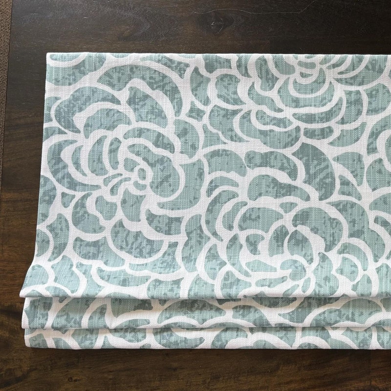 Roman Shade Blue Coastal - Etsy