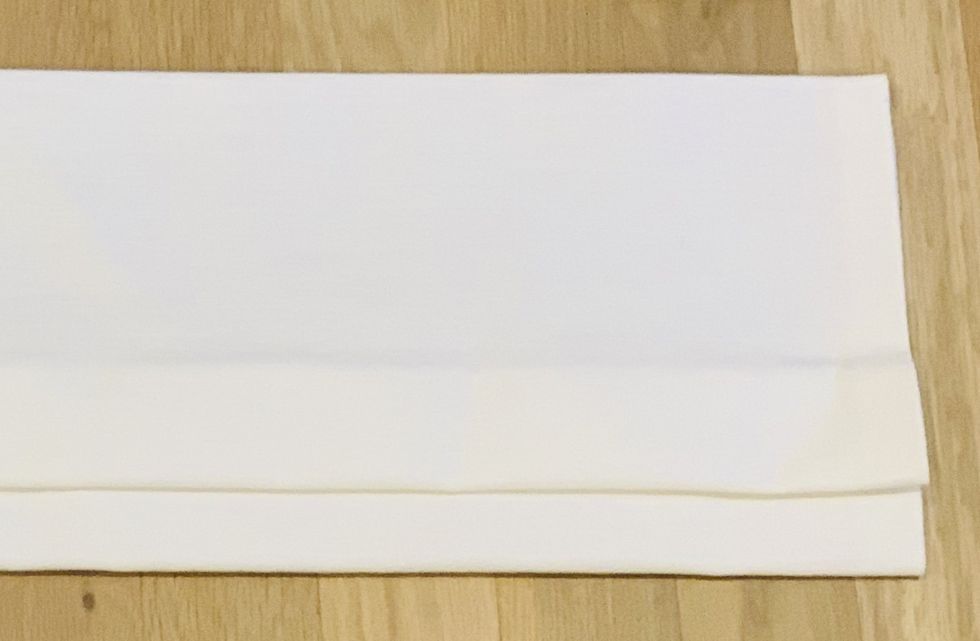 Modern Single Fold Roman Valance in Natural or White Slub | Etsy