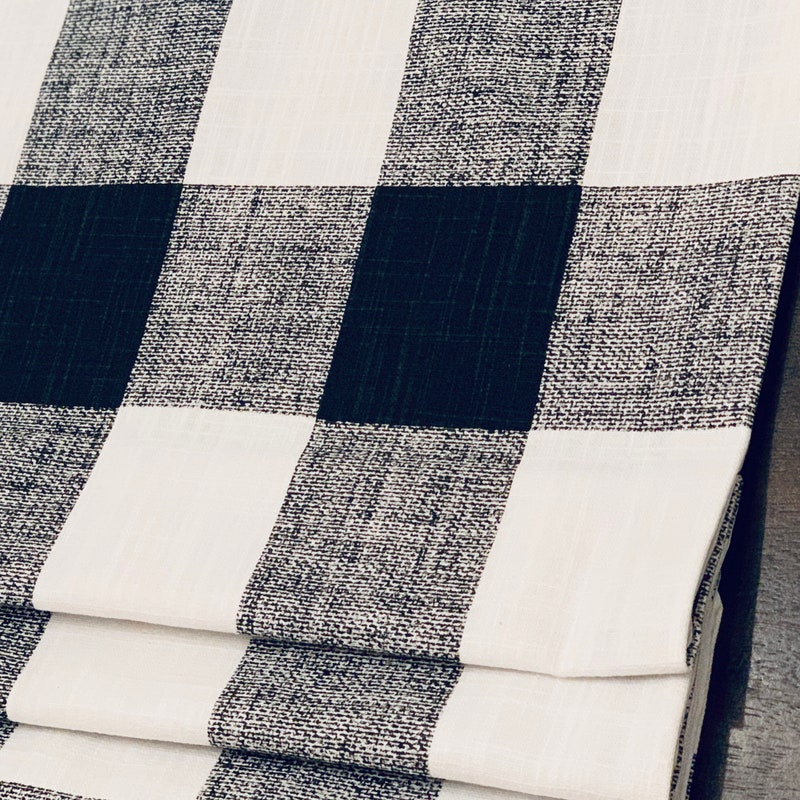 Buffalo Check Valance - Etsy