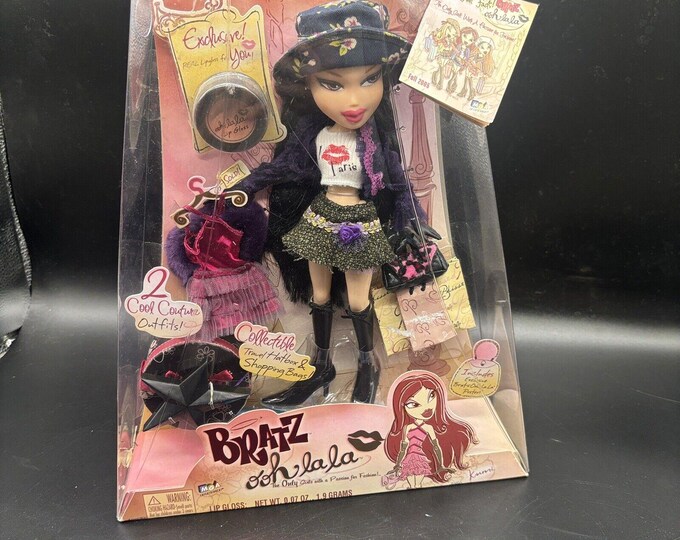 BRATZ Ooh La La Kumi Doll 2 Cool Outfits Collectable Travel Hat Box ...