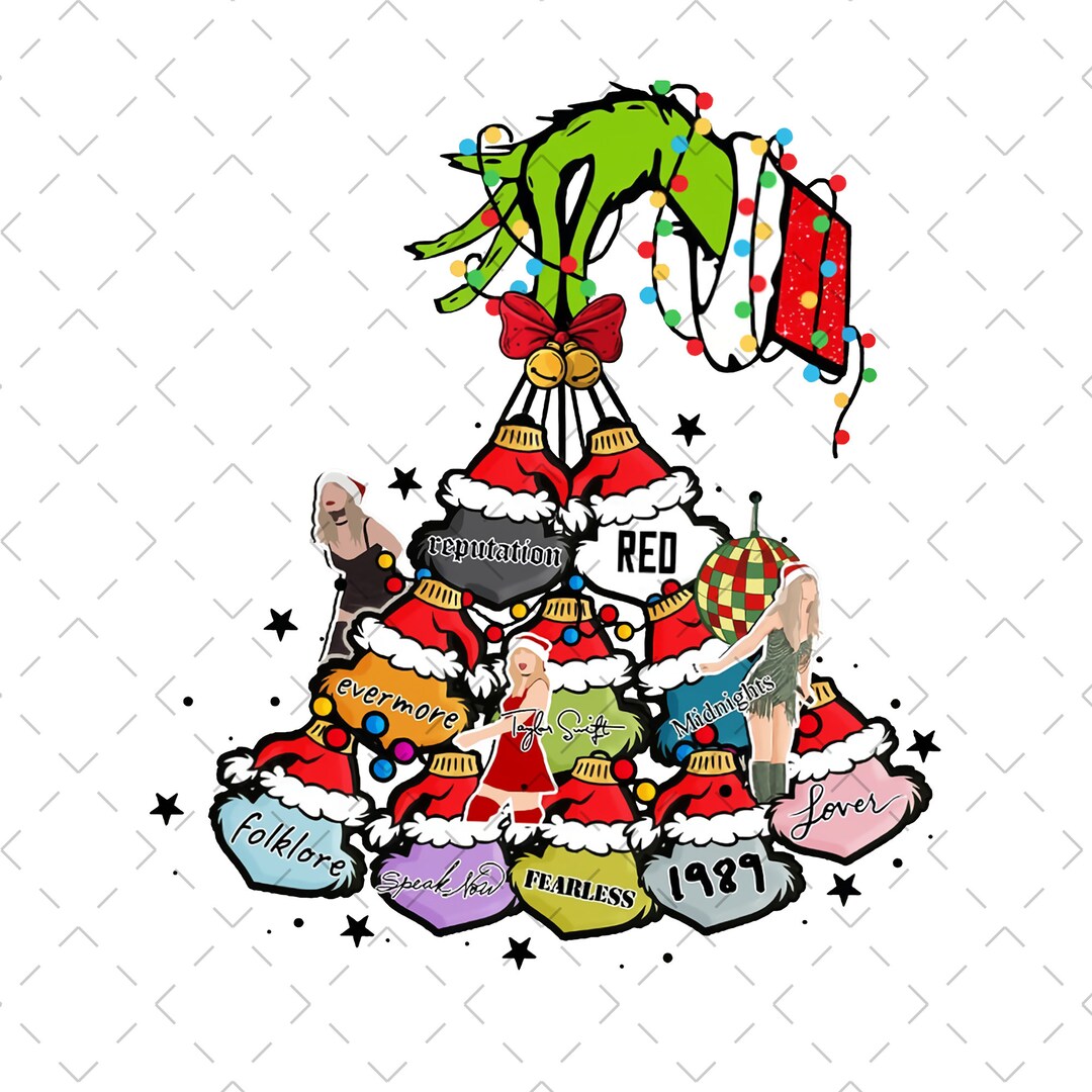 Grich Merry Swiftmas PNG, the Eras Tour Christmas PNG, Have A Merry ...