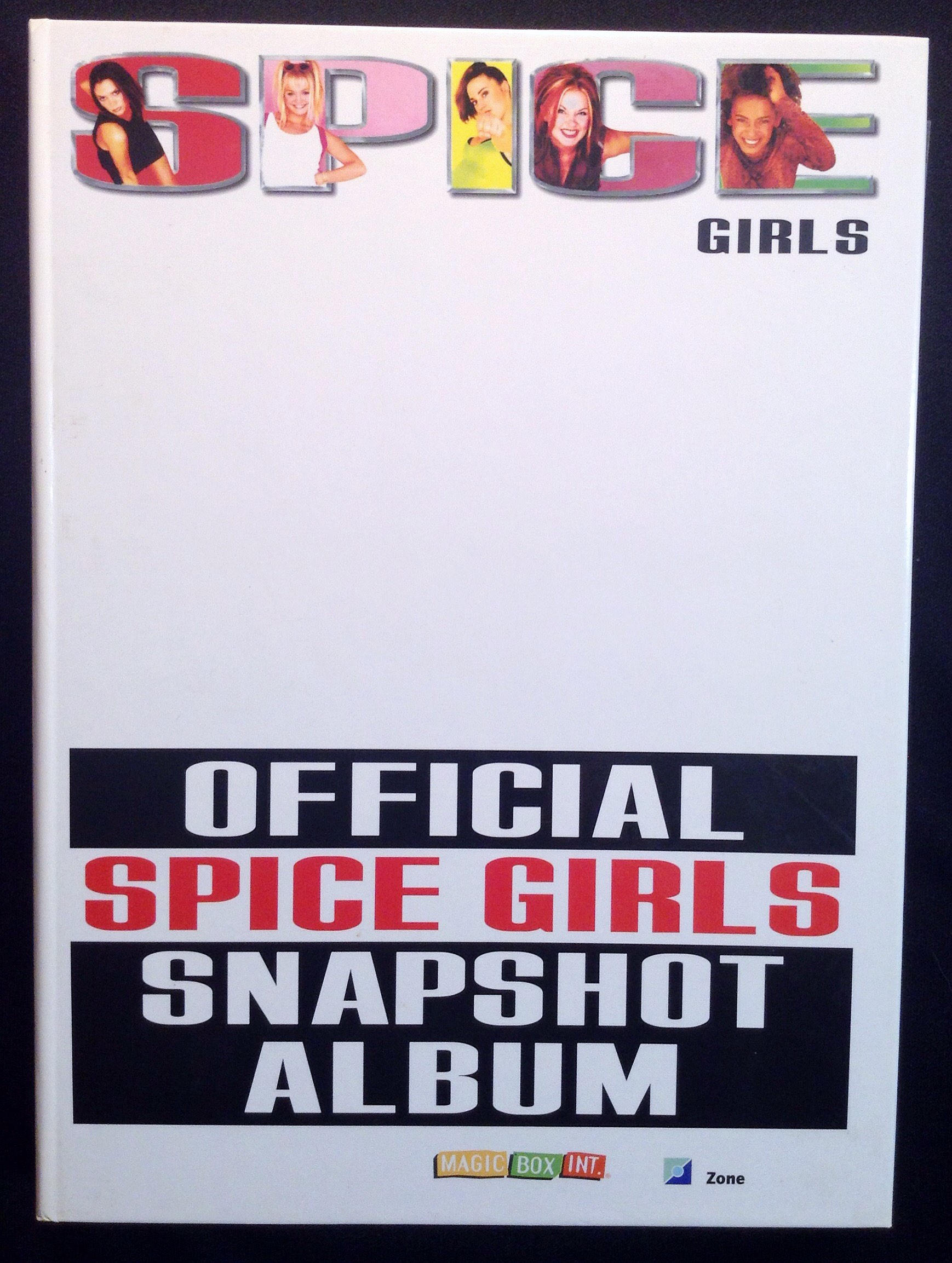Official First Edition Spice Girls 1997 Snapshot Album With 88 Out of ...