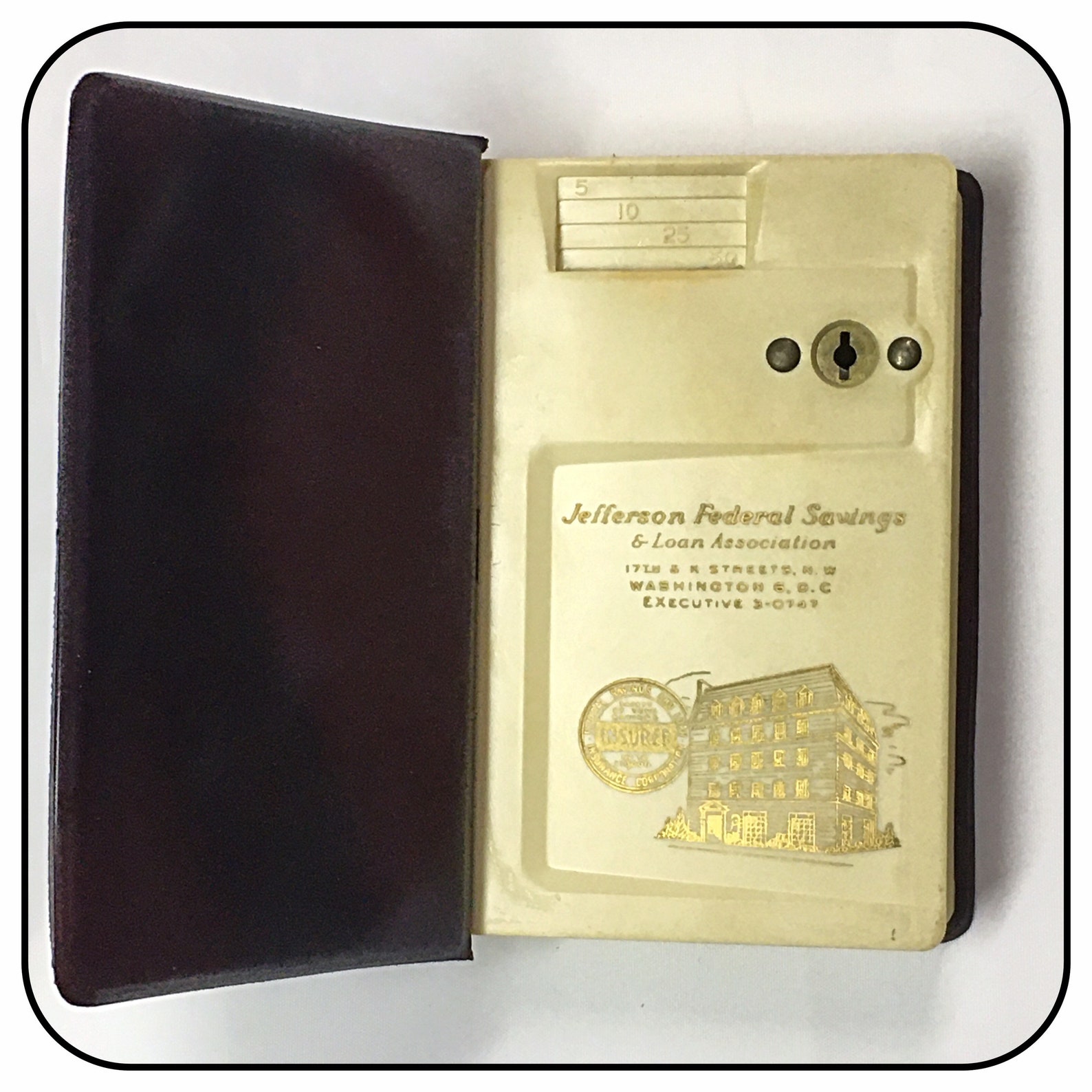 Vintage Bank Advertising Book Coin Bank in Original Box and - Etsy