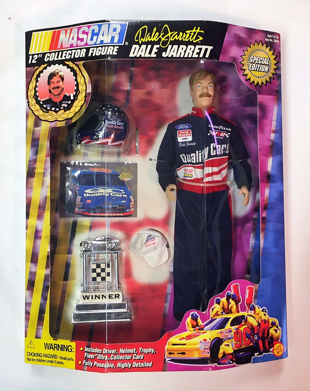 Dale Jarrett 1997 Special Edition NASCAR Racing 12" Collection Action ...