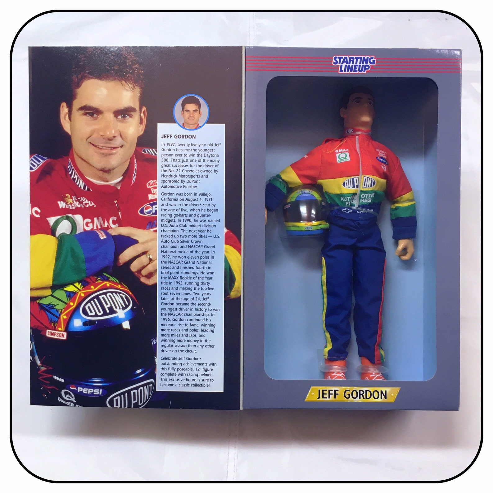 Jeff Gordon Action Figure 1997 Starting Lineup Jeff Gordon - Etsy