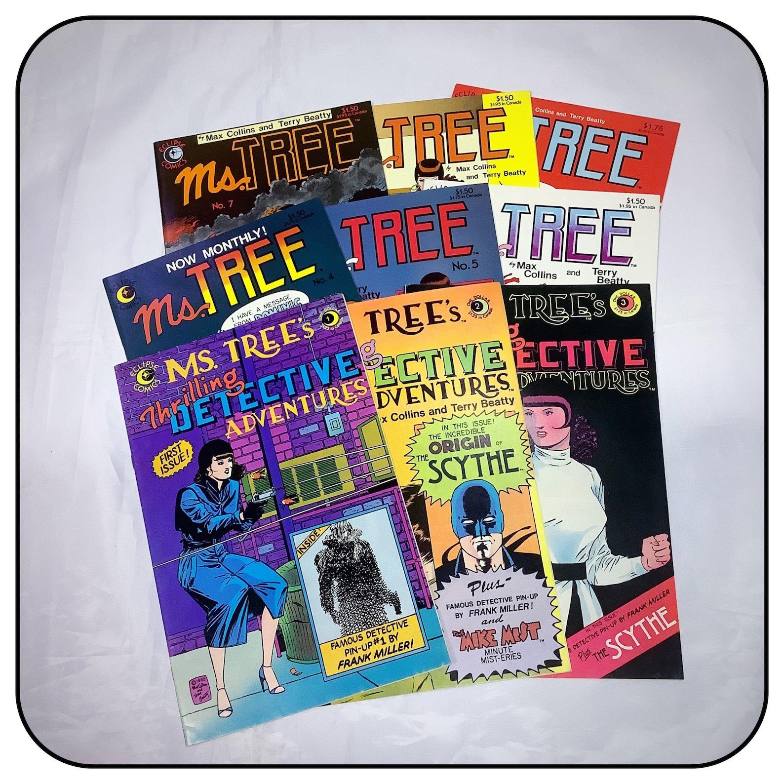 Ms. Tree Thrilling Detective Adventures 19 Comic Book Lot, Eclipse ...