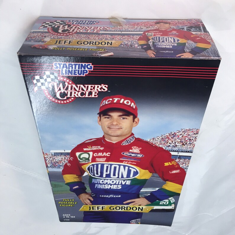 Jeff Gordon Action Figure 1997 Starting Lineup Jeff Gordon - Etsy