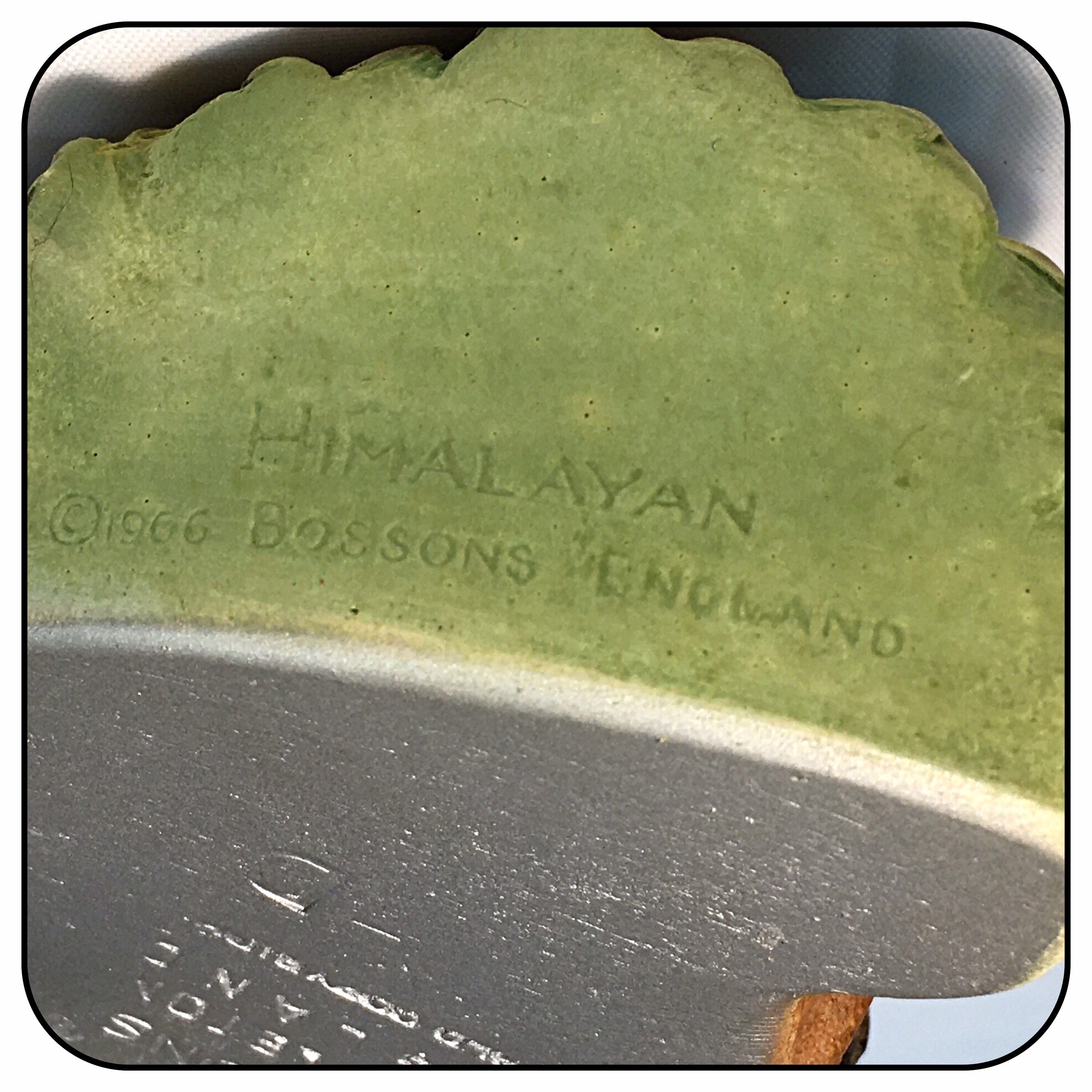 Bosson Chalkware Head himalayan Made in England Hand Painted Wall ...