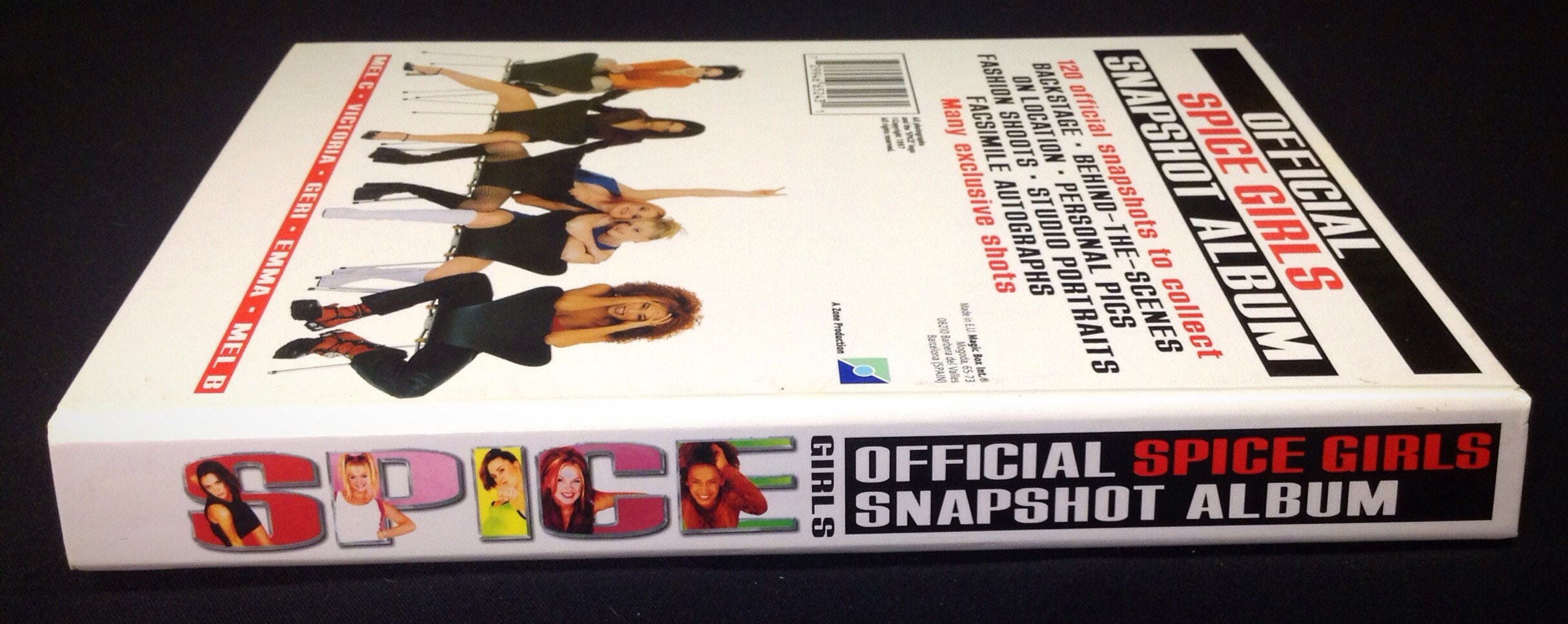Official First Edition Spice Girls 1997 Snapshot Album with 88 out of ...