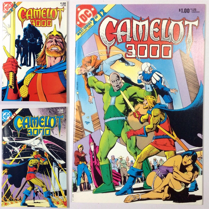 DC Comics Maxi-series, Camelot 3000, Complete Vintage 12 Comic Series ...