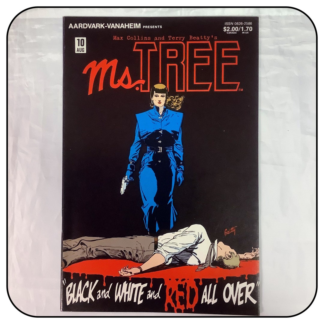 Ms. Tree No.10 Aug. 1984 Aardvark-vanaheim Inc. VF Bagged and Boarded ...