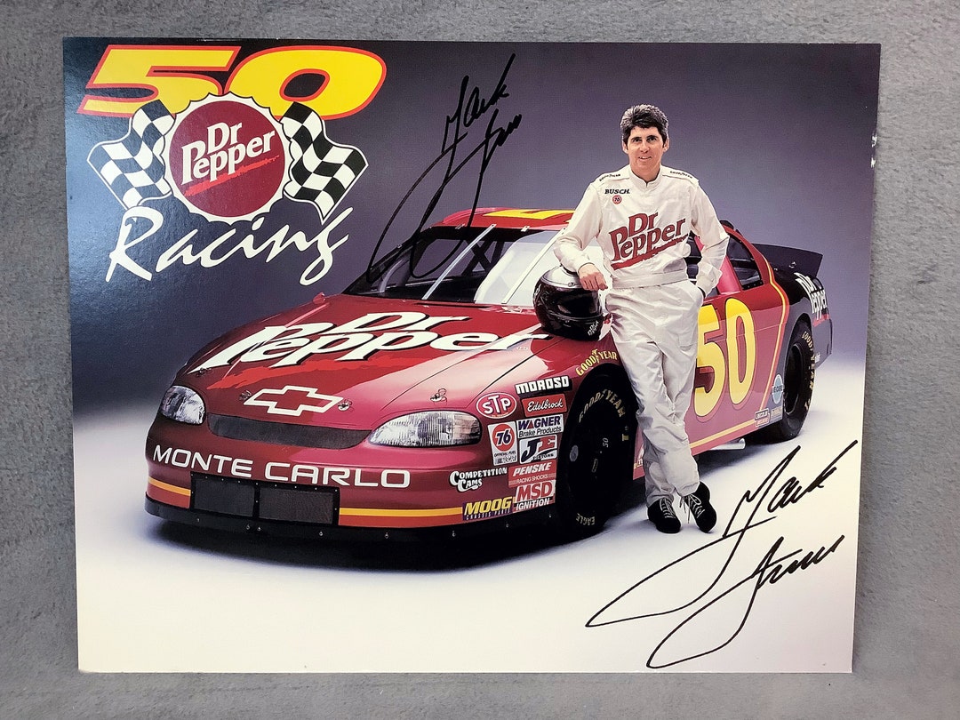 Mark Green Signed 1999 NASCAR Bush Grand National Series #50 Dr Pepper ...