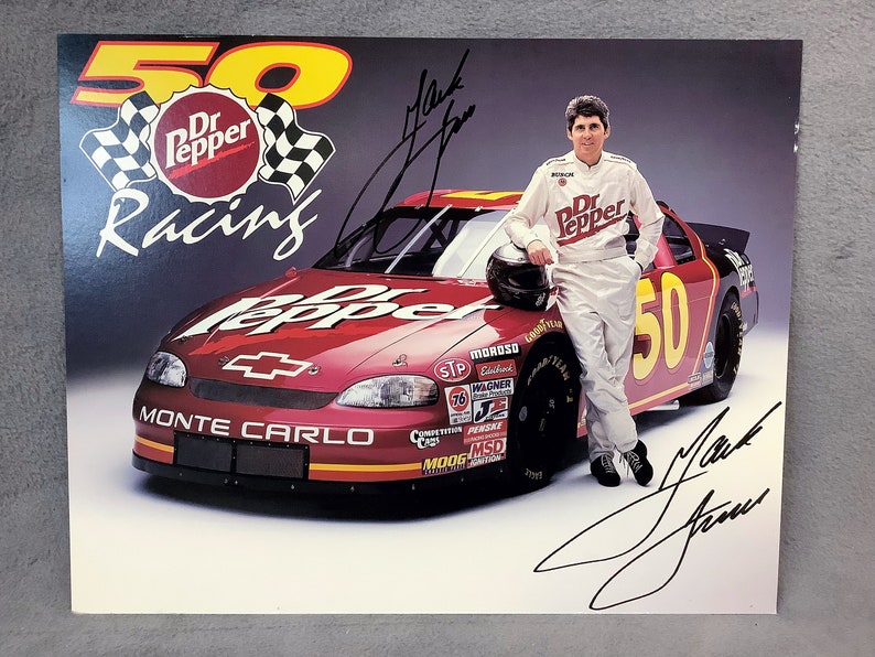 Mark Green Signed 1999 NASCAR Bush Grand National Series 50 Dr Pepper ...