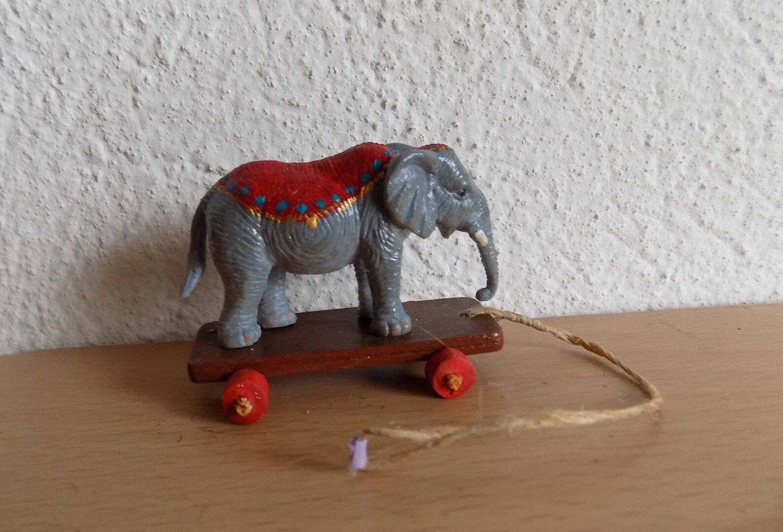 Dollhouse Miniature Elephant Pull Toy 1:12 Scale Toy for | Etsy