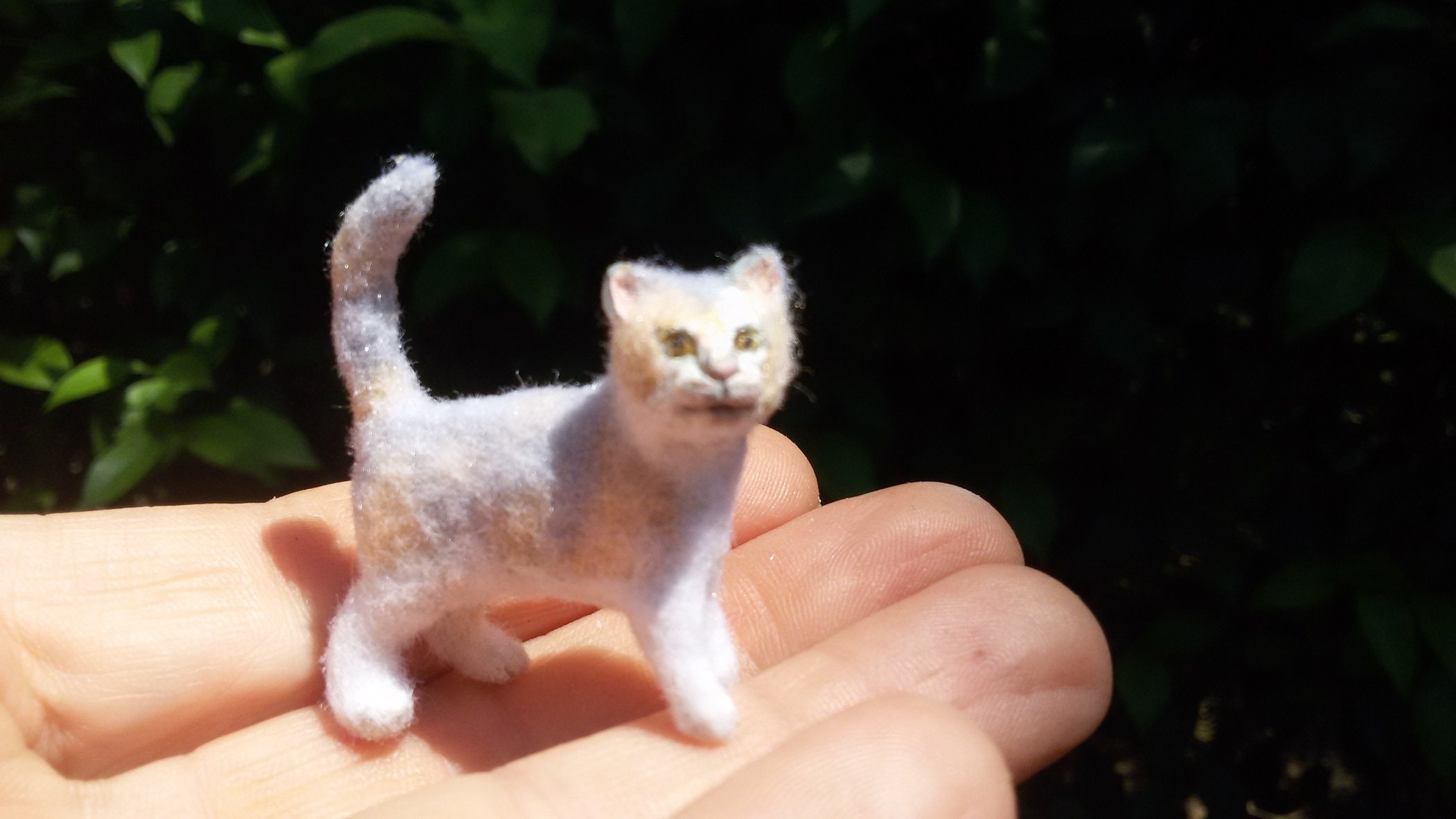Dolhouse Miniature Calico Cat Scale 1:12 Tricolor Cat - Etsy