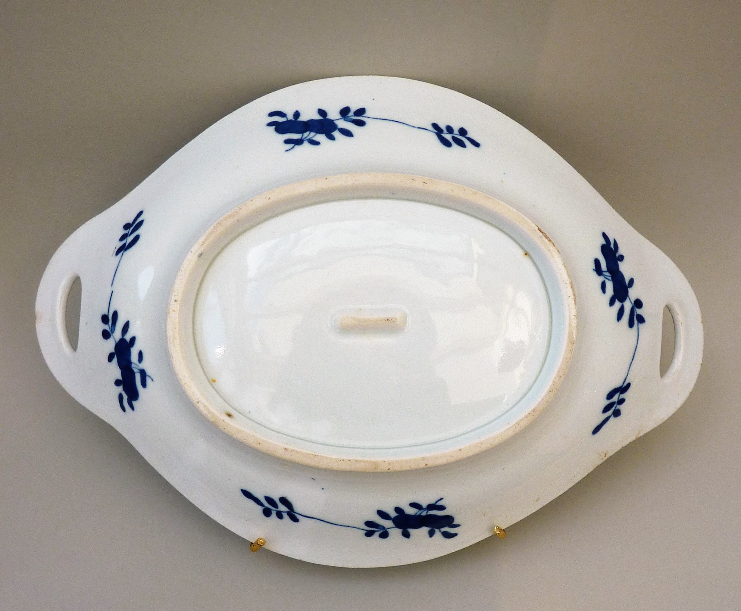 Antique Dutch Chinoiserie Long Eliza Porcelain Bread Basket - Etsy