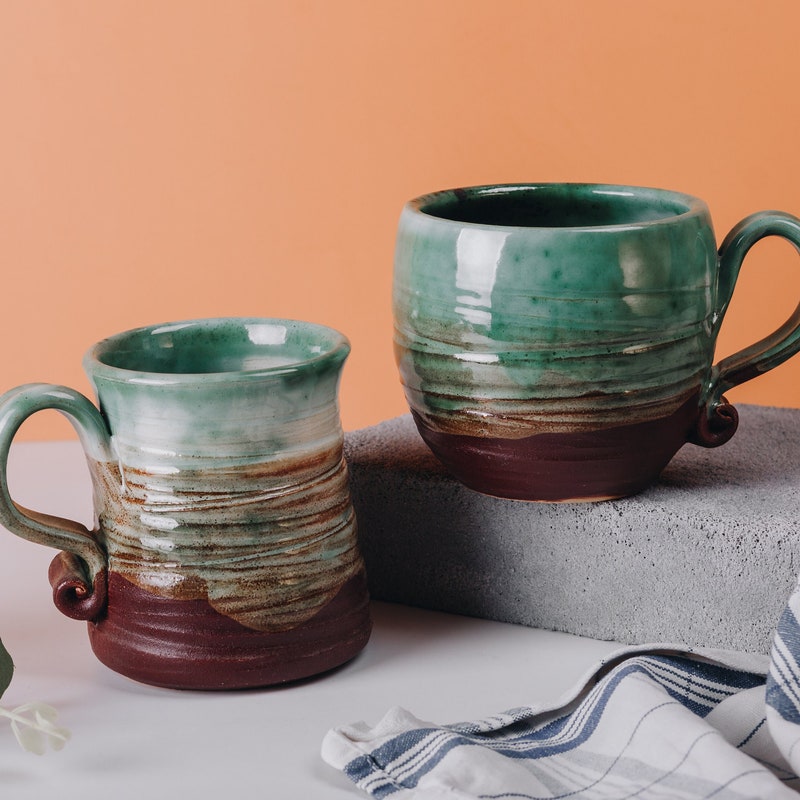 Ceramic Mug Set - Etsy