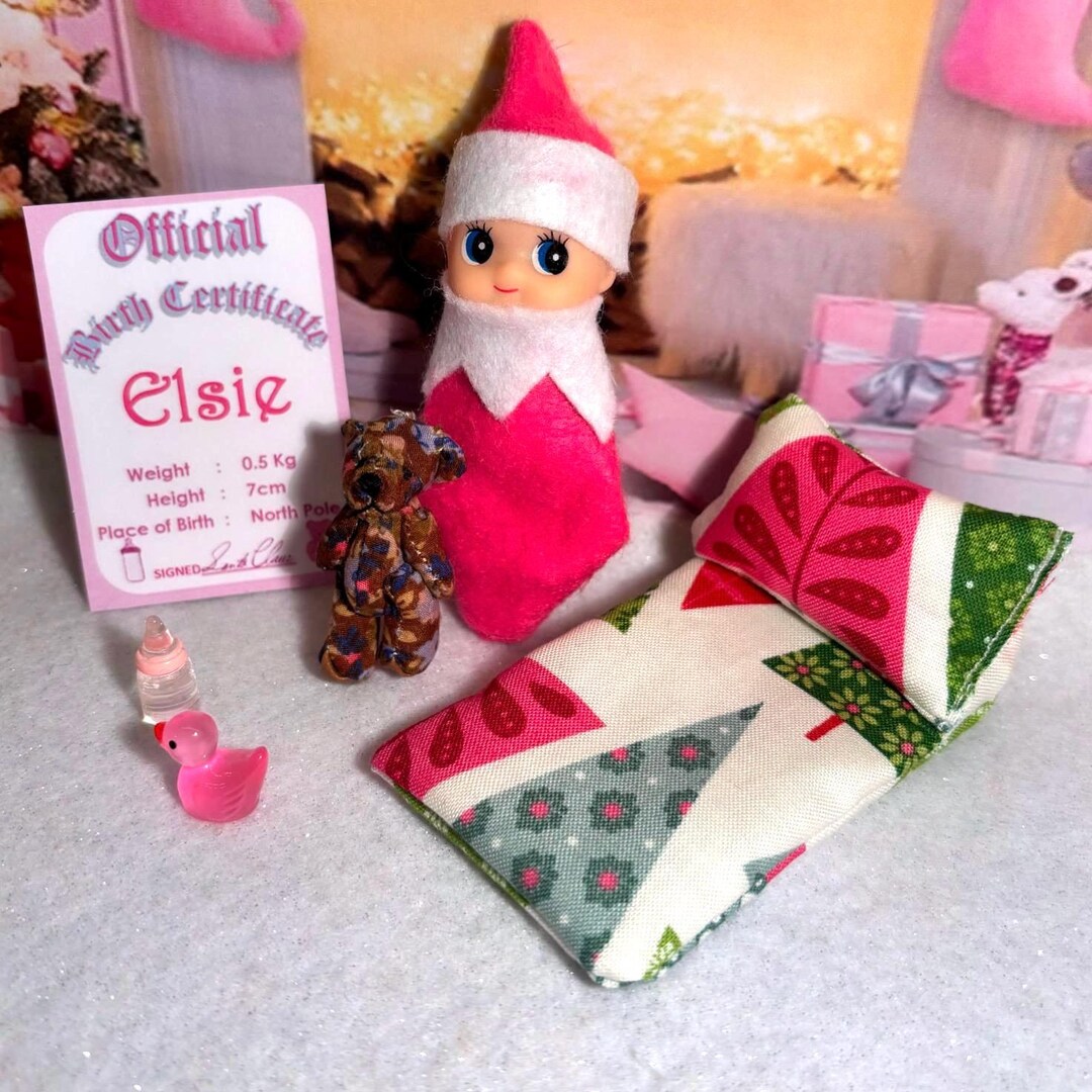 Baby Elf Elsie the Shelf Sitter Doll - Etsy