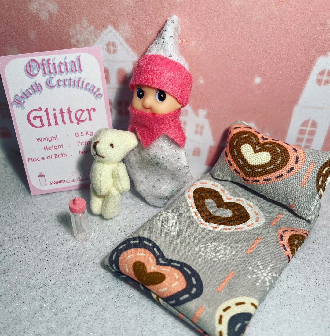 Baby Elf Doll Glitter the Shelf Sitter - Etsy