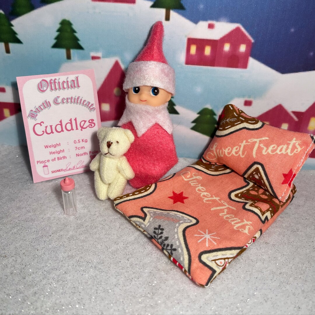 Baby Elf Doll Cuddles the Shelf Sitter - Etsy