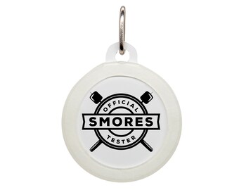 Alexa Bring Me a Treat Dog Tag for Small Dogs, Yellow Dog Tags With ...