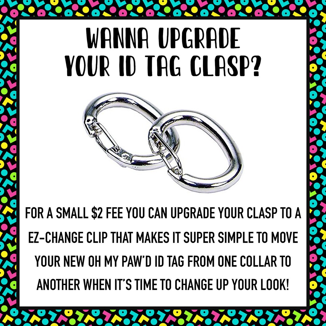 Squirrel Chaser Dog ID Tag Circle Dog Tags With Address Two - Etsy