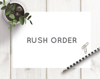 Rush Order Add on for Invitation, Printable Invitation, Wedding Invites ...