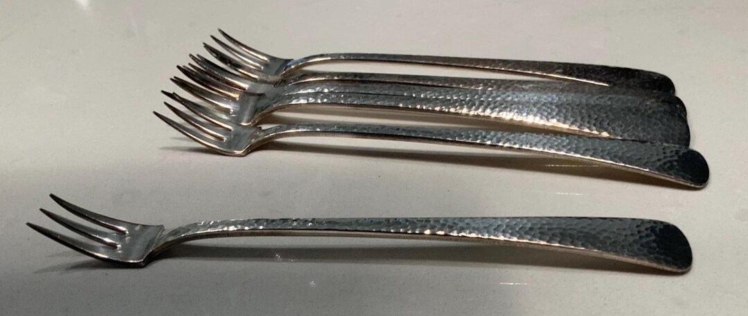 6 Vintage Shrimp Cocktail Forks Silverplate - Etsy