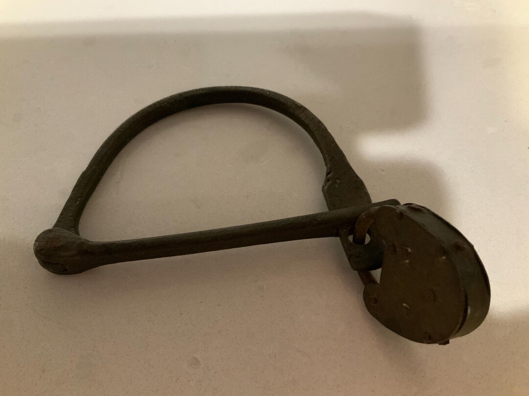 Antique Duffel Bag Lock and Parts SECURE is Name on Lock UK Wwll 1914 ...