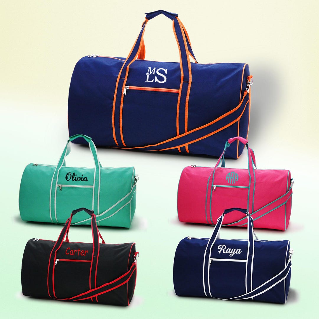 Personalized Gym Bag, Duffel Bag, Workout Bag, Sports Bag, Waterproof ...